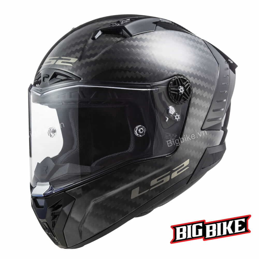 (HÀNG ODER) MŨ BẢO HIỂM LS2 FF805 THUNDER CARBON - Bigbike.vn